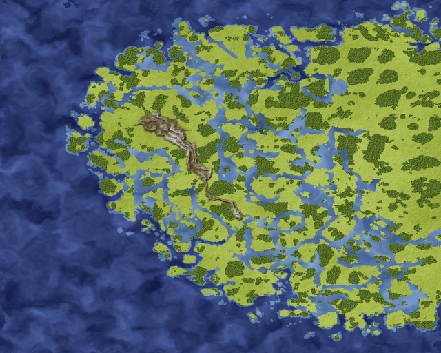 Quick Map, A Bit of Experimentation – In My Campaign